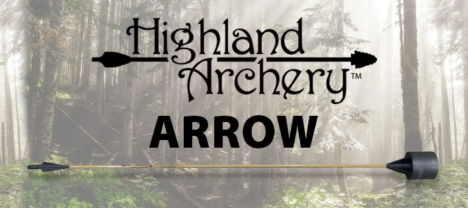Highland Archery™ Arrow - Archery Tag® - Extreme Archery Equipment